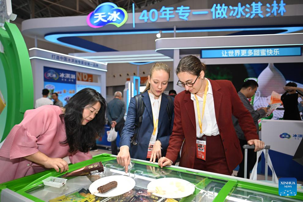 Ice Cream China 2025 kicks off in China's Tianjin-ipharbin